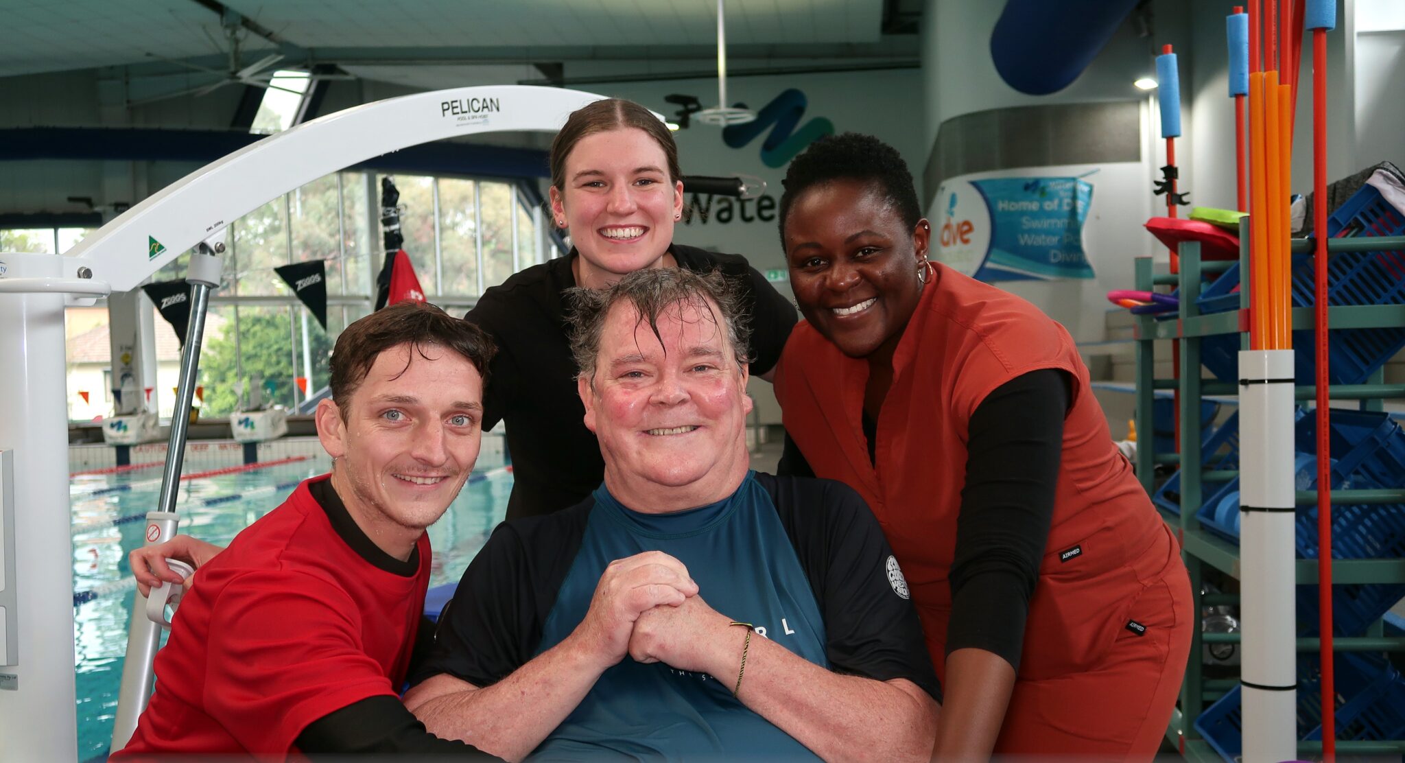 TIM BUCKLEY RECEIVES STANDING OVATION - WaterMarc Banyule